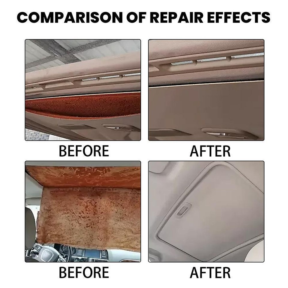 Car Roof Liner Repair Glue 100ml Fast Dry Glue Liquid Fabric Glue ...