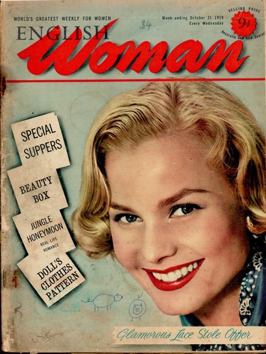 Woman Magazine (UK) October 31, 1959 - Vintage 1950s British Women's ...