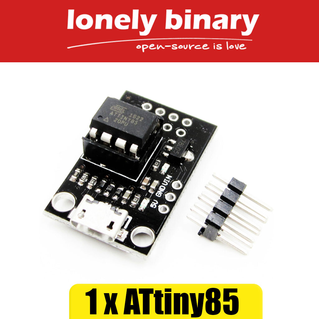 LonelyBinary ATTINY85 Arduino Compatible Board Digispark Rubber Ducky ...