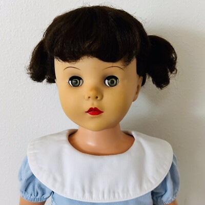 Vintage Doll 30" Effanbee ‘Mary Jane’ PlayPal Type Doll Flirty Eyes ...