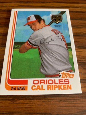 Cal Ripken Jr 2020 Topps Series 1 Rookie Retrospective RC Logo ...