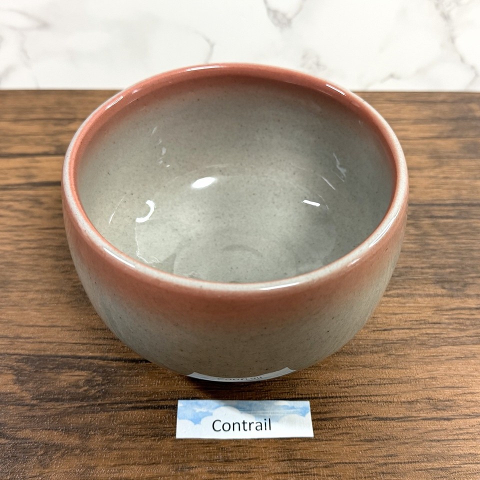 Mino Ware Pottery Matcha Chawan Tea Bowl Cup Tea Ceremony Red Gradation ...