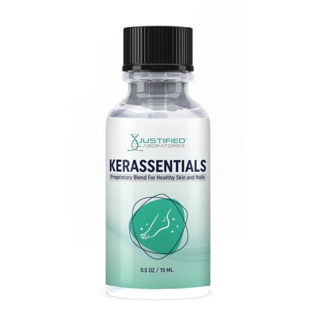 Justified Laboratories Kerassentials Toenail Treatment Oil - 0.5 fl oz ...