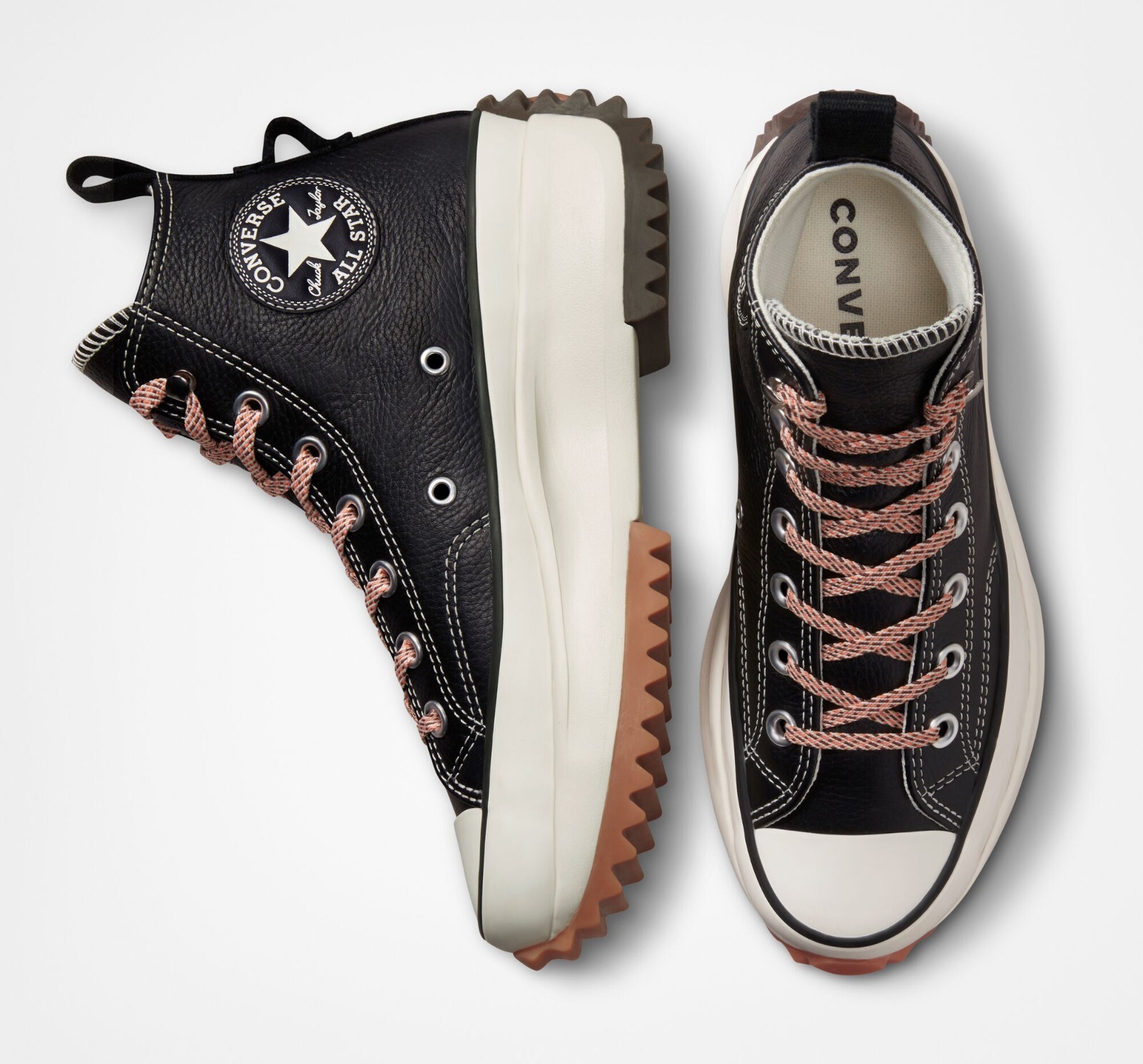 Converse Run Star Hike Platform Leather Hi Top Boot, A04306C Multi ...
