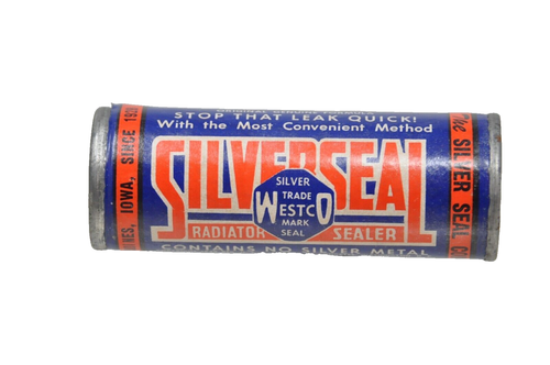 Silver Seal Radiator Sealer Westco Stop Leak SILVER SEAL NOS Original ...