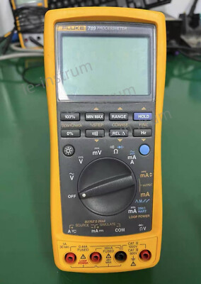 Fluke 789 ProcessMeter Digital Multimeter Calibrator W Test Leads | eBay