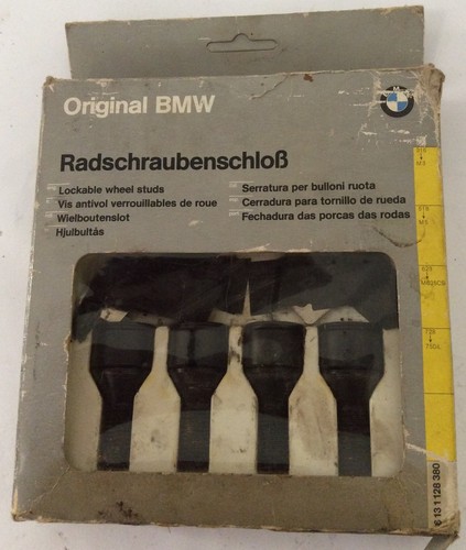 Original BMW Wheel Lock Set | eBay