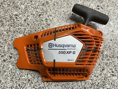 Genuine Husqvarna 550XPG Mark2 Starter Assembly New Rope&Decal | eBay
