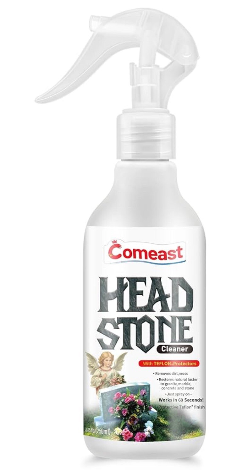 NEW Headstone Cleaner Marker Cemetery Gravestone Tombstone Cleaner ...