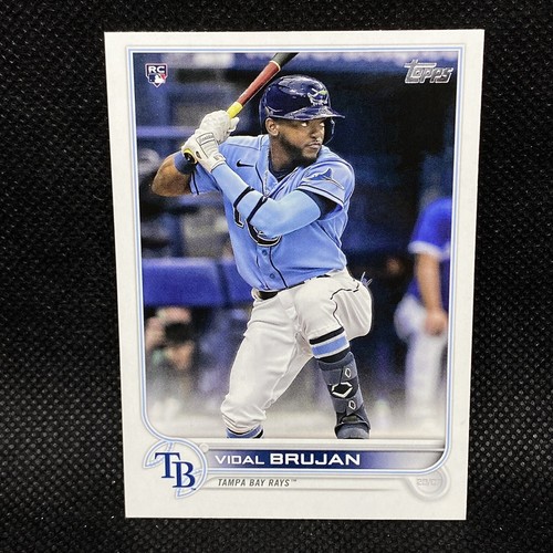 2022 Topps Vidal Brujan RC Tampa Bay Rays Rookie #25 | eBay