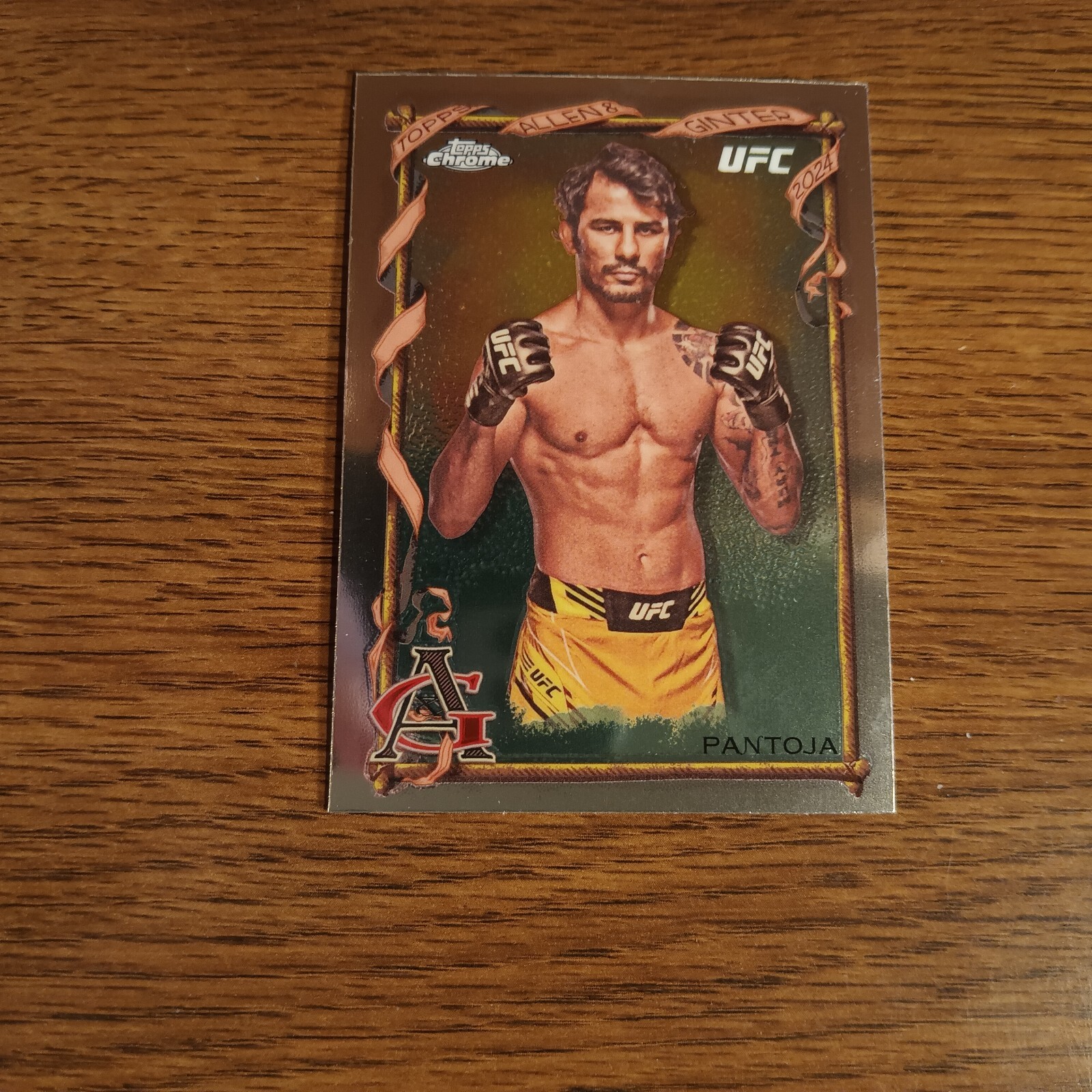 2024 Topps chrome UFC Alexandre Pantoja #AAG-1 Allen & Ginter Insert | eBay