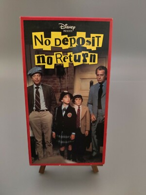 No Deposit No Return (VHS) Screwball Comedy Walt Disney Home Video ...