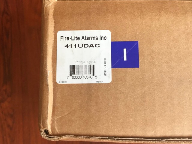 Fire-Lite 411UDAC Fire Alarm Digital Communicator Panel Original for ...