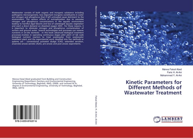 Kinetic Parameters For Different Methods of Wastewater Treatment von ...