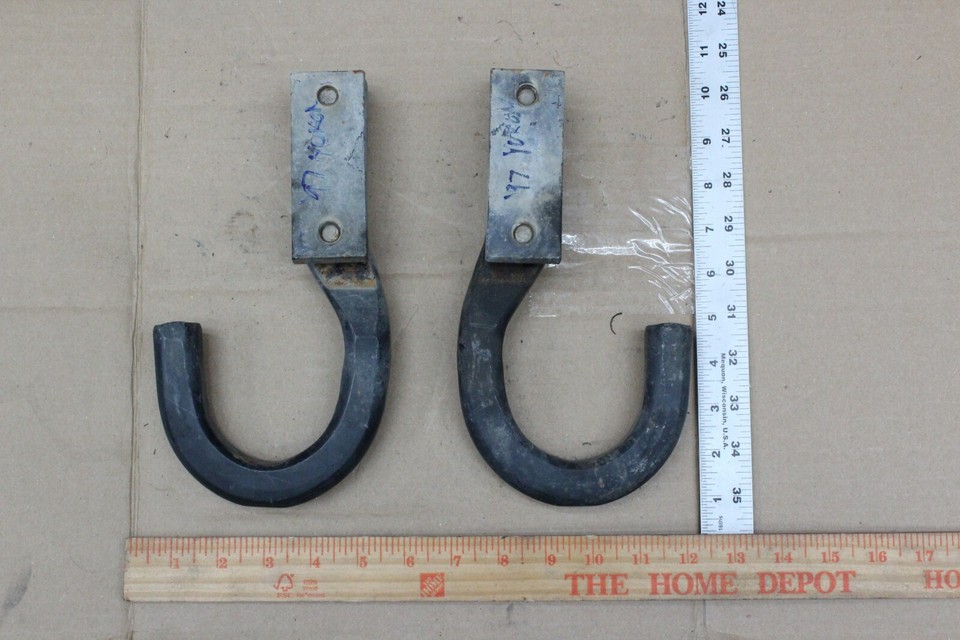 1988-1999 OEM Chevy GMC Tow Hook Pair Set Yukon Tahoe Suburban C1500 ...