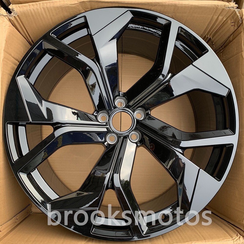 21" BLACK FORGED WHEELS RIMS FITS 2016+ AUDI Q7 Q8 RS Q7 RS Q8 21X10 ...