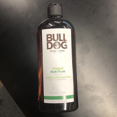 Bulldog Body Wash - Original - Fresh Citrus & Aromatic Herbs 16.9 Fl Oz ...