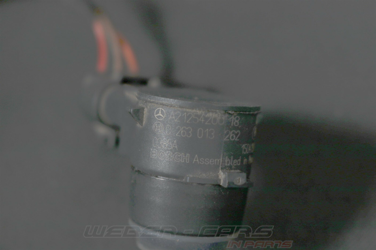 Mercedes W166 ML400 Pdc Cable Harnes A1664401432 4x Sensor A2125420018 ...