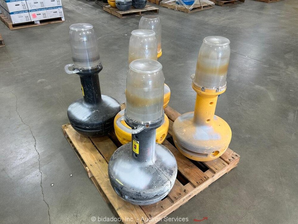 Lot of (5) ProBuilt Wobble Light Source Fixture Portable Construction ...