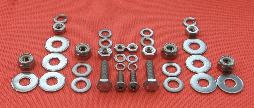 TRIUMPH SPITFIRE - BOOT HINGE FITTINGS & LATCH FITTINGS in stainless ...