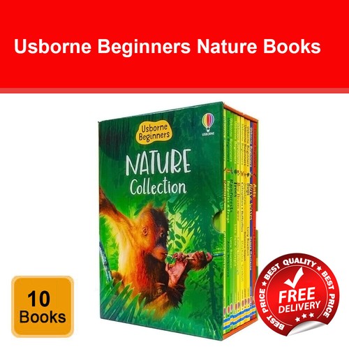 Usborne Beginners Nature 10 Books Box Set Collection 9781474974028 ...