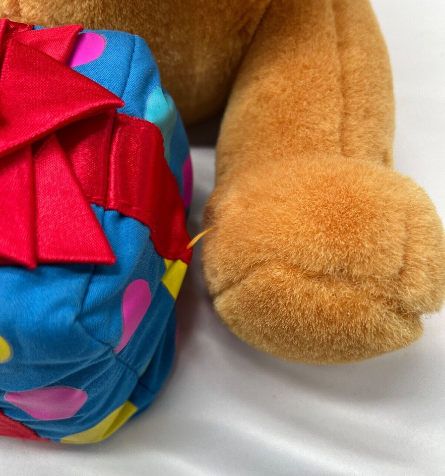 Disney Birthday Party Pooh Bear Stuffy w/Hat, Noise Maker, Wrapped Gift ...