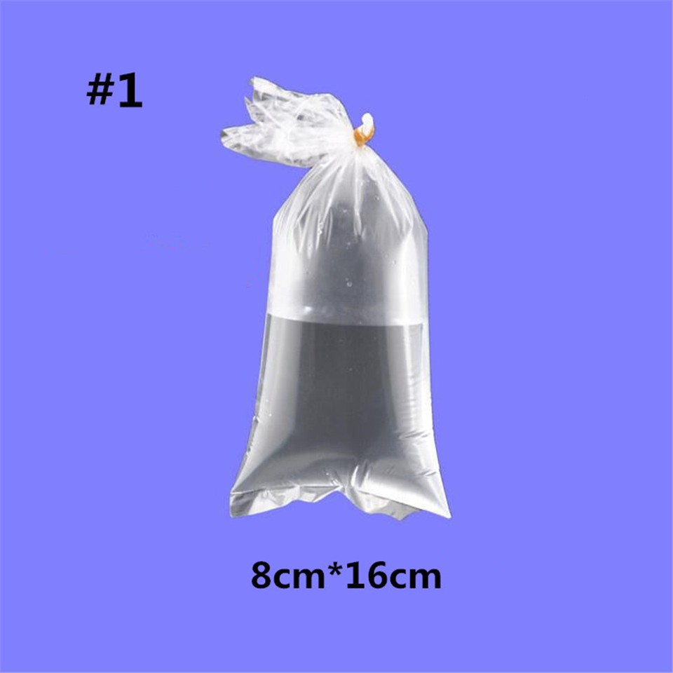 10/20/50PCS Aquarium Breathing Bags Flat bottom Bags For Transport Fish ...