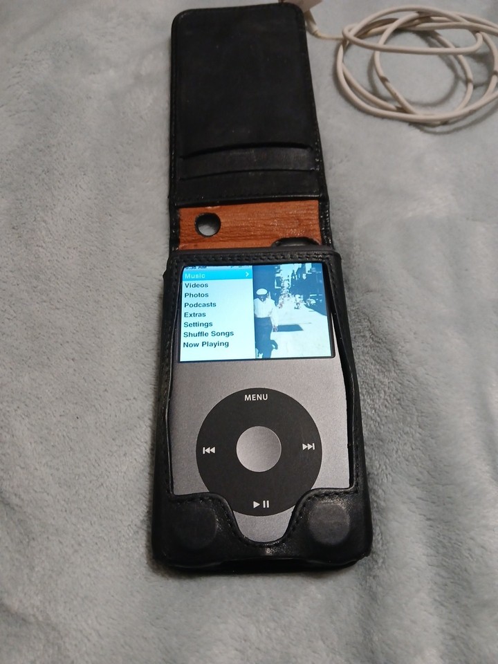 160GB Apple Ipod Classic Bundle With Piel Frama Leather Case And ...