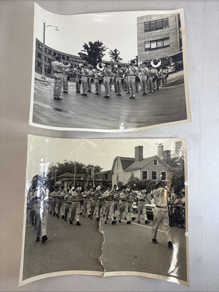 18th Army Band Fort Devans Photo Lot Salem MA Heritage Day Parade 41C36 ...