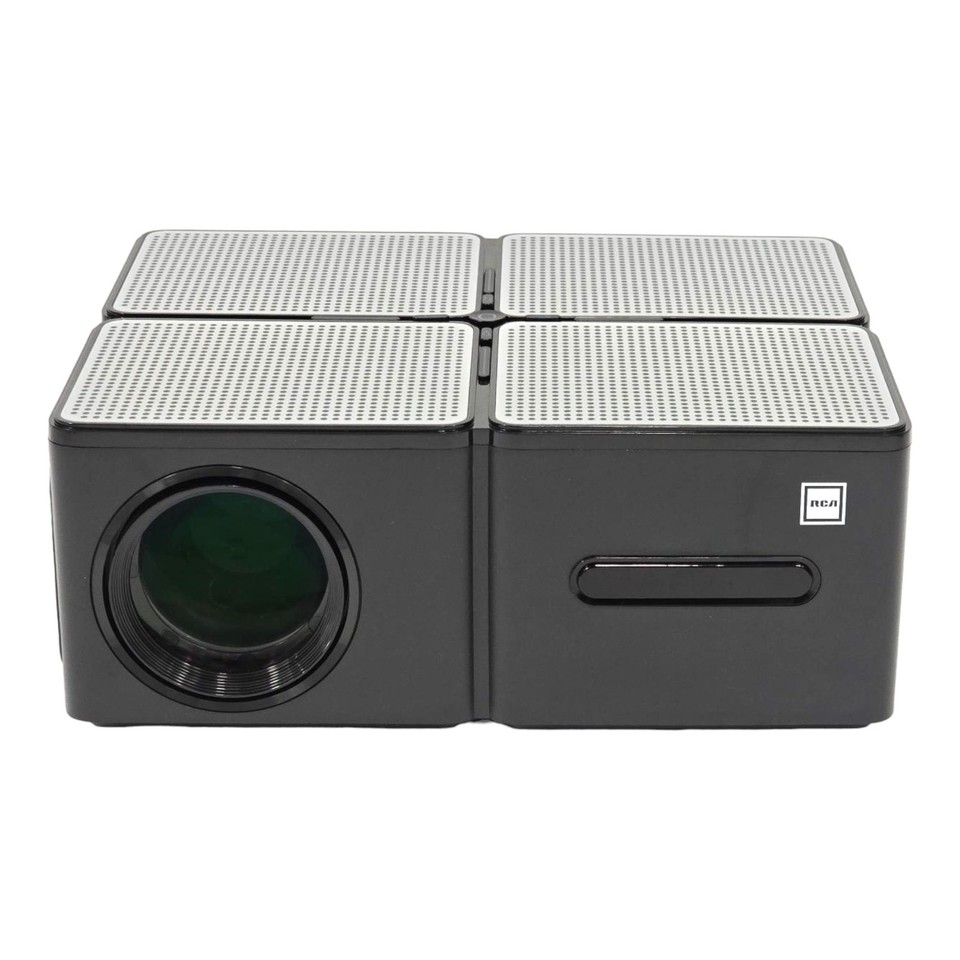 RCA RPJ167 Wi-Fi Bluetooth Native 1080p Projector 4K Supported Indoor ...