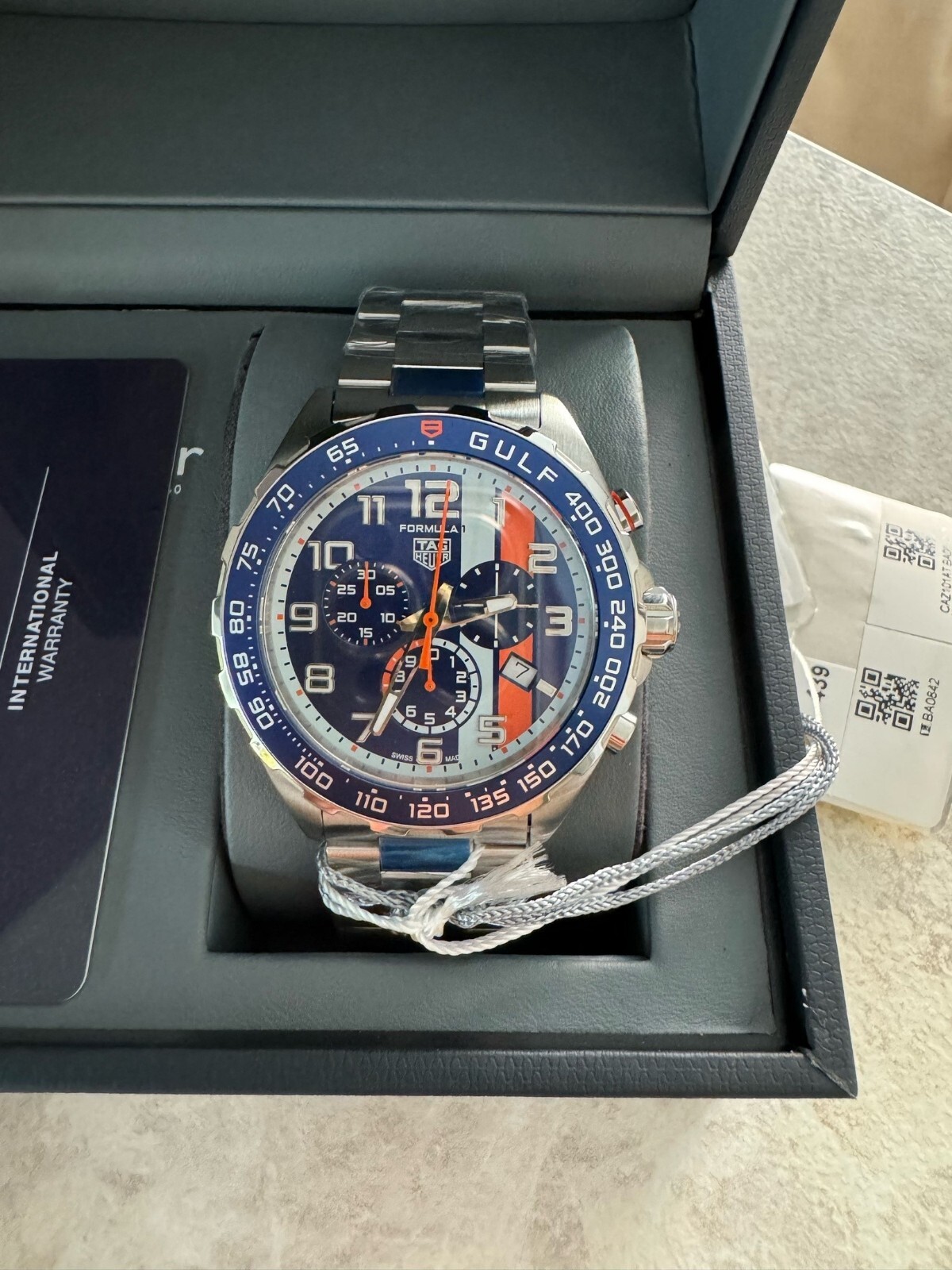 TAG Heuer Formula 1 X Gulf Special Edition Quartz Men's Watch CAZ101AT ...