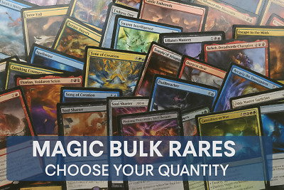 MTG Bulk Rare Lot - Magic: The Gathering Rares - Choose 100 to 1,000 ...