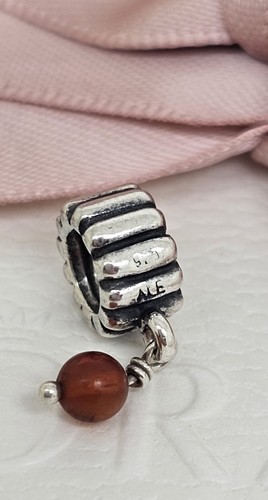 Authentic Pandora Birthstone Orange Dangle Charm 790166R November ...
