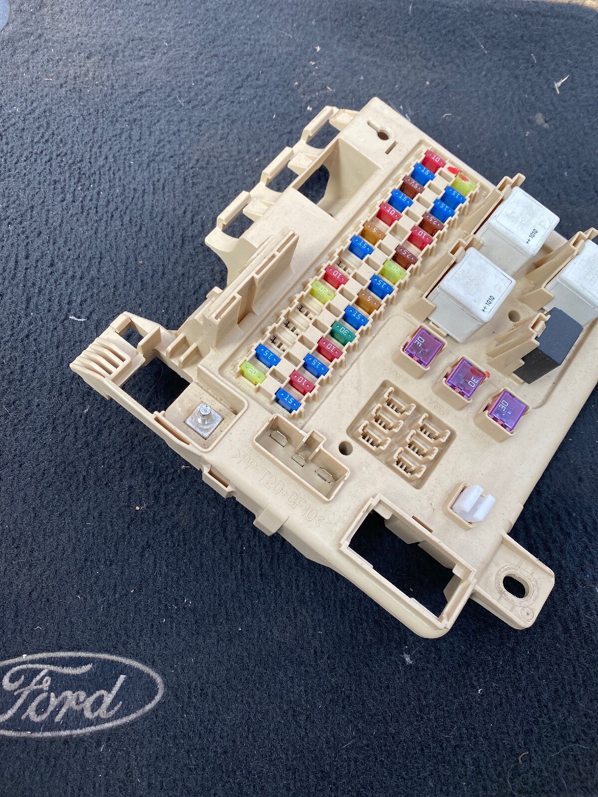 FORD BA BF GT GTP F6 XR6 G6E XR8 XT G6 FUSE BOX FG SZ SY SX TERRITORY ...