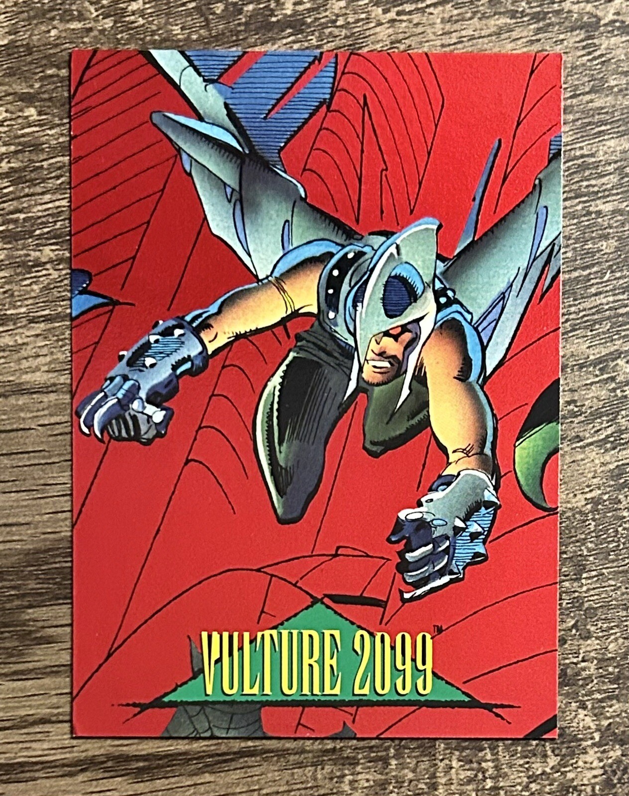 1993 Skybox Marvel Universe Series 3 Vulture 2099 Red Foil Card #2 | eBay