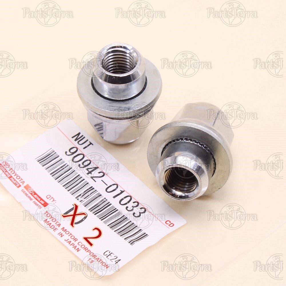 New Genuine OEM Toyota Lexus Chrome Lug Nuts For Alloy Wheels ...