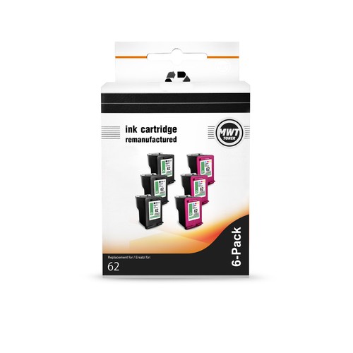 6x Tintenpatronen f r HP Of iceJet 200 201 202 250 252 5740 5741 5742 ...