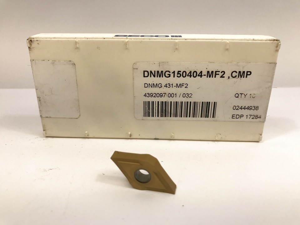 SECOCNMG432HT New Carbide Inserts EDP 17284 Grade CMP 6pcs | eBay