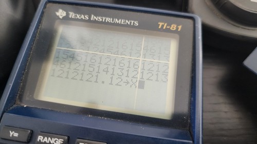 TI-81 Graphing Calculator With Cover Texas Instruments Tested Read Desc ...