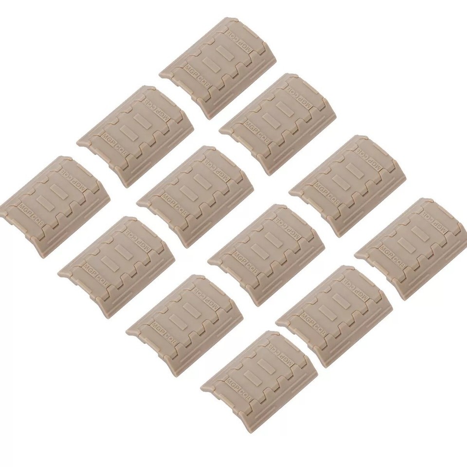 12X M-Lok Rail Cover Low Profile SNAP-IN Slot Covers for MLOK System ...