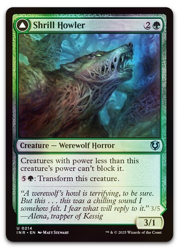 Shrill Howler #214 (Foil) (NM) Innistrad Remastered INR Magic MTG | eBay