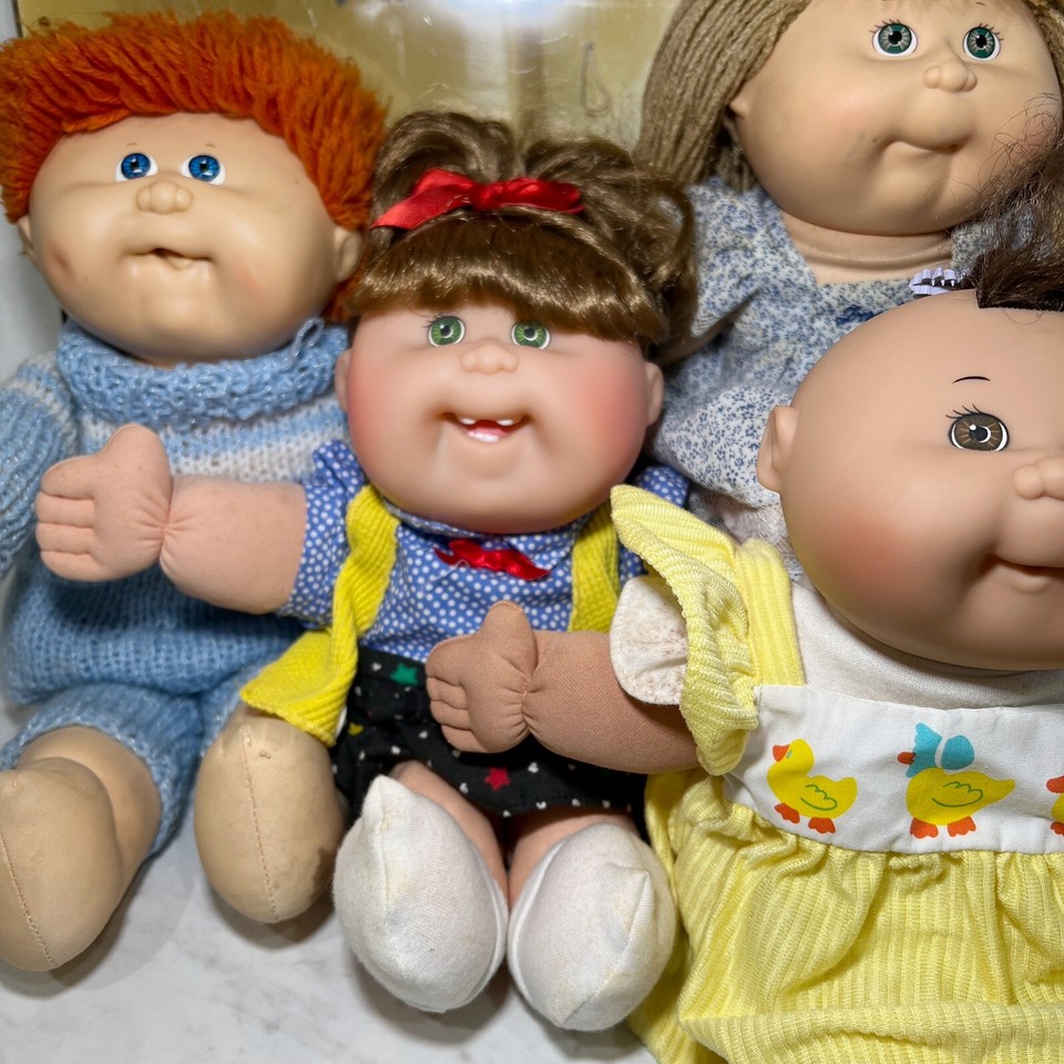 VINTAGE 80’s Cabbage Patch Kids Mixed Lot Coleco Hasbro Baby Male ...