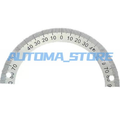 1PC dial positioning hole angle ruler 360 degree stainless steel ...
