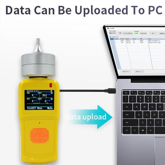 Portable Gas Detector O2 H2S CO EX Detector Analyser Tester