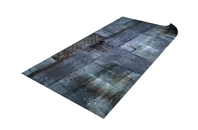 Aftermatch Plaza 44"x90" compatible with Warhammer 40K - Rubber Playmat ...