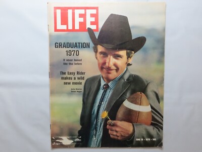 Life Magazine June 19 1970 The Easy Rider Dennis Hopper Graduation 7K ...