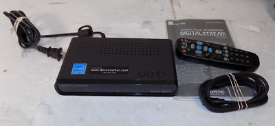 Digital Stream DTX9950 Analog Pass Digital TV Converter Box W/ Remote ...
