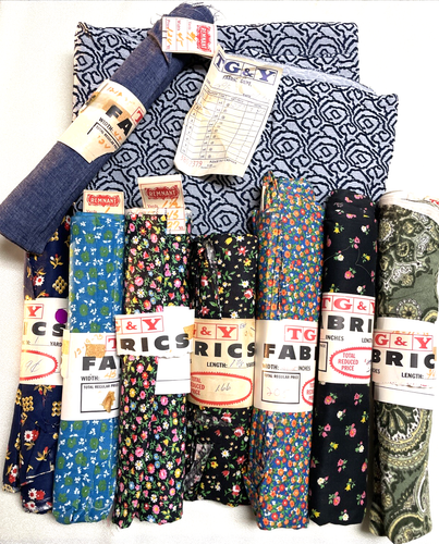 Vintage 1970s TG&Y Lot of 10 Yards + With Original Tags - Mostly ...