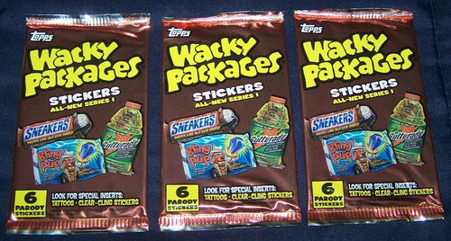 2004 Topps Wacky Packages All-New Series 1 Trading Card Stickers Pack ...