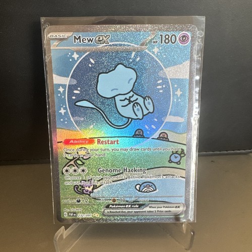 Pokémon TCG Bubble Mew EX 232/091 Paldean Fates Special Illustration ...